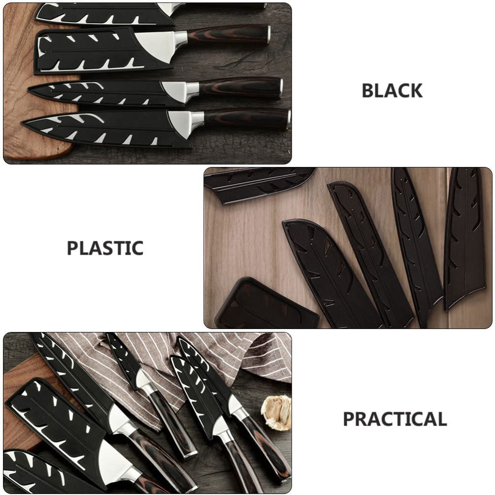 Plastic Cutlery Plastic Knife Universal Paring Knife Blade Guards Protectors Chef Vegetable Knife Cover for Home Kitchen Shop Suitcase Suitcase Pocket Protector