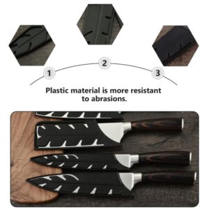 Plastic Cutlery Plastic Knife Universal Paring Knife Blade Guards Protectors Chef Vegetable Knife Cover for Home Kitchen Shop Suitcase Suitcase Pocket Protector