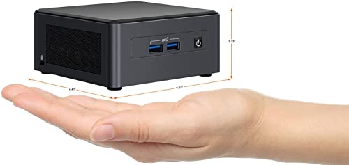 Intel NUC 11 Pro NUC11TNHi5 Tiger Canyon Home & Business Mini PC Mini Desktop 11th Gen Intel® Core™ i5-1135G7 Processor Upto 4.2 GHz Turbo,4 Cores,8 Threads,8 MB L3 Cache(No RAM&SSD)