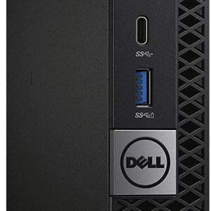 Dell Optiplex 7050 Micro Desktop PC, Intel Core i7-6700T, 16GB RAM, 512GB SSD, WiFi, Win10Pro (Renewed)