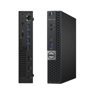 dell optiplex 7050 micro desktop pc, intel core i7-6700t, 32gb ram, 1tb ssd, wifi, win10pro (renewed)