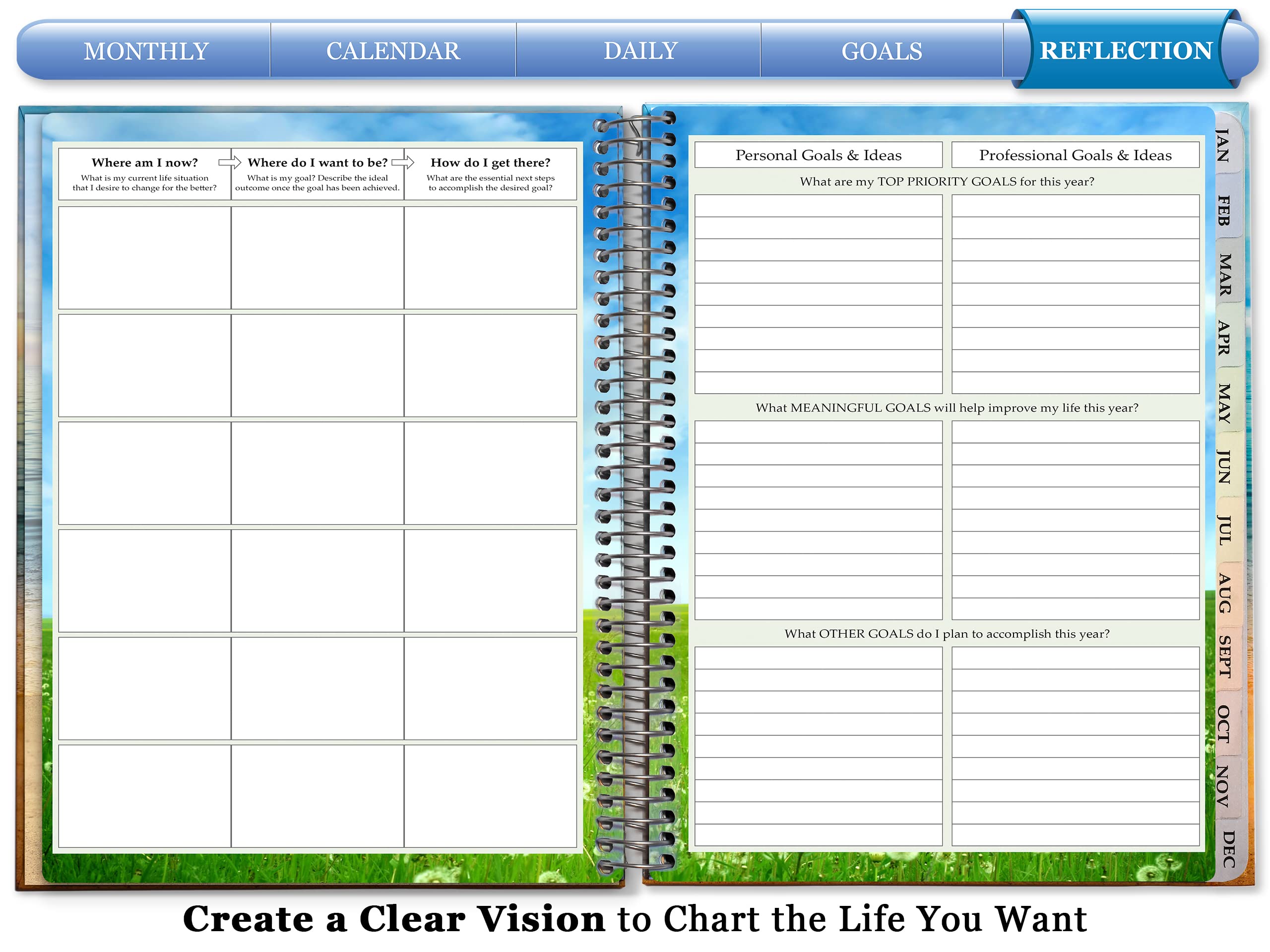 Tools4Wisdom 2024 Planner 2024 Calendar - 15 Month Dated October 2023-2024 Dec - Hardcover