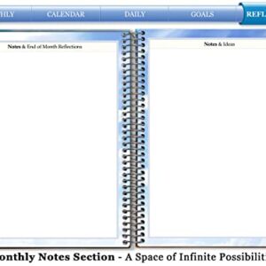 Tools4Wisdom 2024 Planner - 15 Month October 2023 thru Dec 2024 Planner - 8.5x11 Hardcover