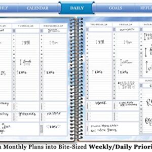 Tools4Wisdom 2024 Planner - 15 Month October 2023 thru Dec 2024 Planner - 8.5x11 Hardcover