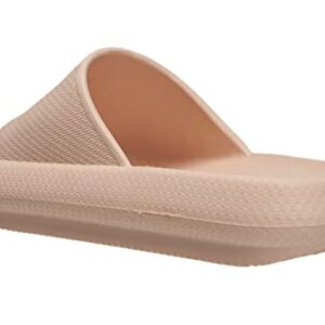 C&C California Women's Comfy Foam Pillow Cloud Slides Non-Slip Quick Drying Indoor Outdoor Sandals In Nude Size: 11