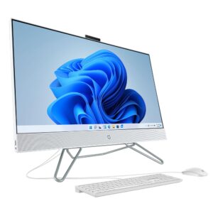 hp 27" full hd touchscreen all-in-one desktop computer - amd ryzen 7 5700u 8-core up to 4.30 ghz processor, 32gb ddr4 ram, 1tb nvme ssd, amd radeon graphics, windows 11 pro