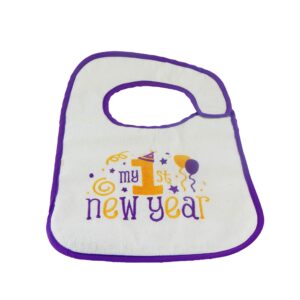 hello baby wonder first new year bib - 1pk