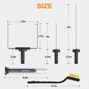 RONGTER 3 in 1 Hot Wire Foam Cutter kit, Foam Cutter Electric Styrofoam Cutting Tool 15W/ 6V, Heated Foam Carving Knife Kit with Cleaning Brush