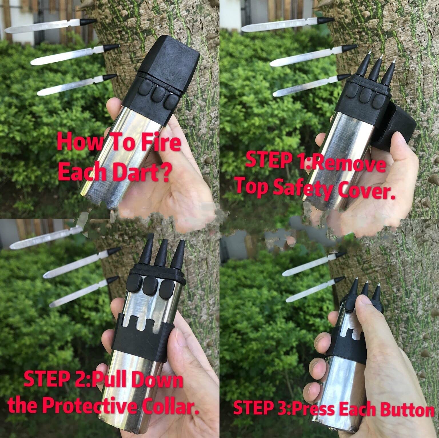 POPOTR Huge Power Toy Self Defensive Ballistic Dart Gun PISTOLA Launcher Hunting Shooting Shooter Tactical Tool Silent Shooting Tactical Gear