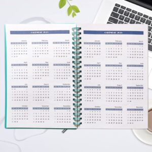 Cheneyboo Planner 2024-2025, Monthly Weekly Daily Planner 2024-2025, January 2024- June 2025 18 Month Planner,5.2"x7.5", Green