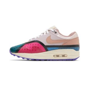 nike air max 1 prm plum fog/fossil rose/pink oxford 5.5 d (m)