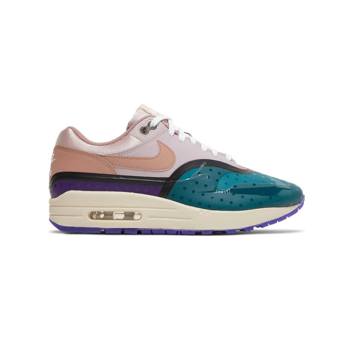 Nike Air Max 1 PRM Plum Fog/Fossil Rose/Pink Oxford 10 D (M)