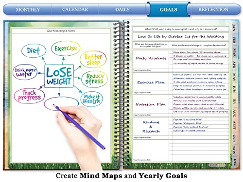 Tools4Wisdom 2024 Planner - October 2023-2024 Planner - 15 Month - Hardcover