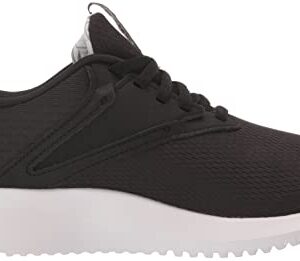 Reebok Women's FluxLite Cross Trainer, Black/White/Chalk, 11