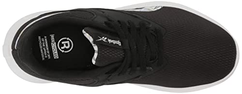 Reebok Women's FluxLite Cross Trainer, Black/White/Chalk, 11