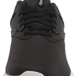 Reebok Women's FluxLite Cross Trainer, Black/White/Chalk, 11