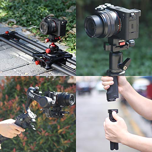 ULANZI Claw Quick Release Base Mount Upgraded Version Tripod QR Camera Mount Adapter Suitable for Tripod（Only Base Mount）