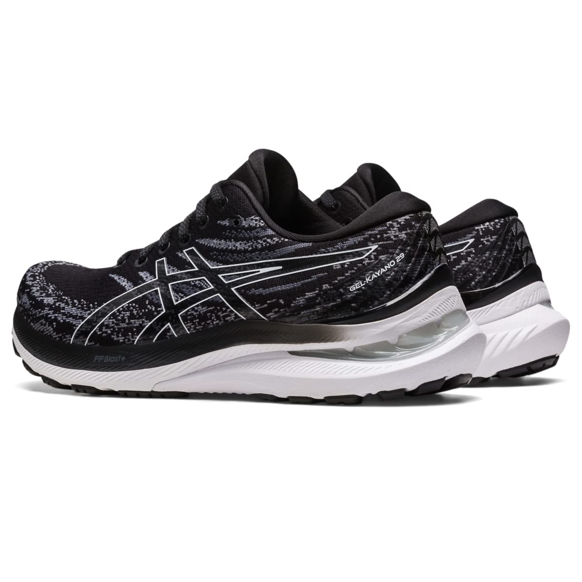 ASICS Women's Gel-Kayano 29 Platinum Running Shoes, 8, White/Pure Silver