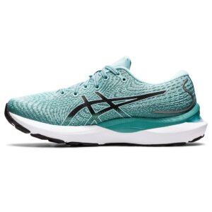 asics women's gel-cumulus 24 running shoes, 7.5, safety yellow/velvet pine