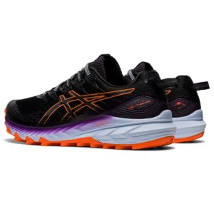 ASICS Women's Gel-Trabuco 10 Running Shoes, 8, Black/NOVA Orange