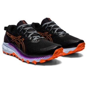 ASICS Women's Gel-Trabuco 10 Running Shoes, 8, Black/NOVA Orange