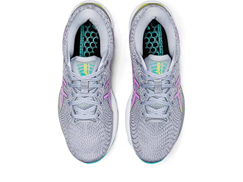 ASICS Women's Gel-Cumulus 24 Running Shoes, 6.5, Piedmont Grey/Lavender Glow