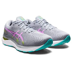 ASICS Women's Gel-Cumulus 24 Running Shoes, 6.5, Piedmont Grey/Lavender Glow