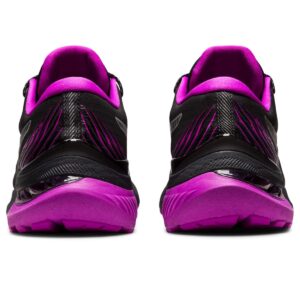 ASICS Women's Gel-Kayano 29 LITE-Show Running Shoes, 8.5, Black/Orchid