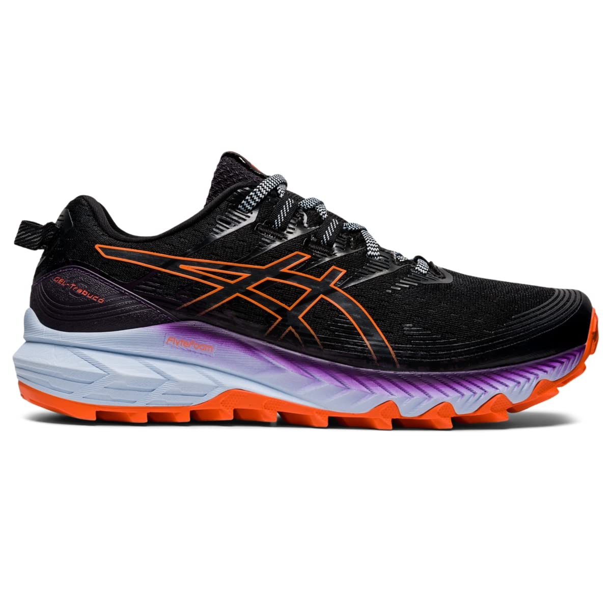 ASICS Women's Gel-Trabuco 10 Running Shoes, 12, Black/NOVA Orange