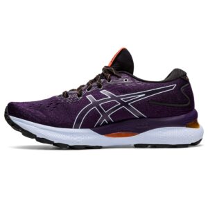 asics women's gel-nimbus 24 trail running shoes, 8, nature bathing/night shade