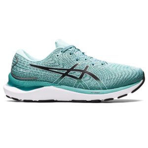 ASICS Women's Gel-Cumulus 24 LITE-Show Running Shoes, 7.5, Black/Orchid