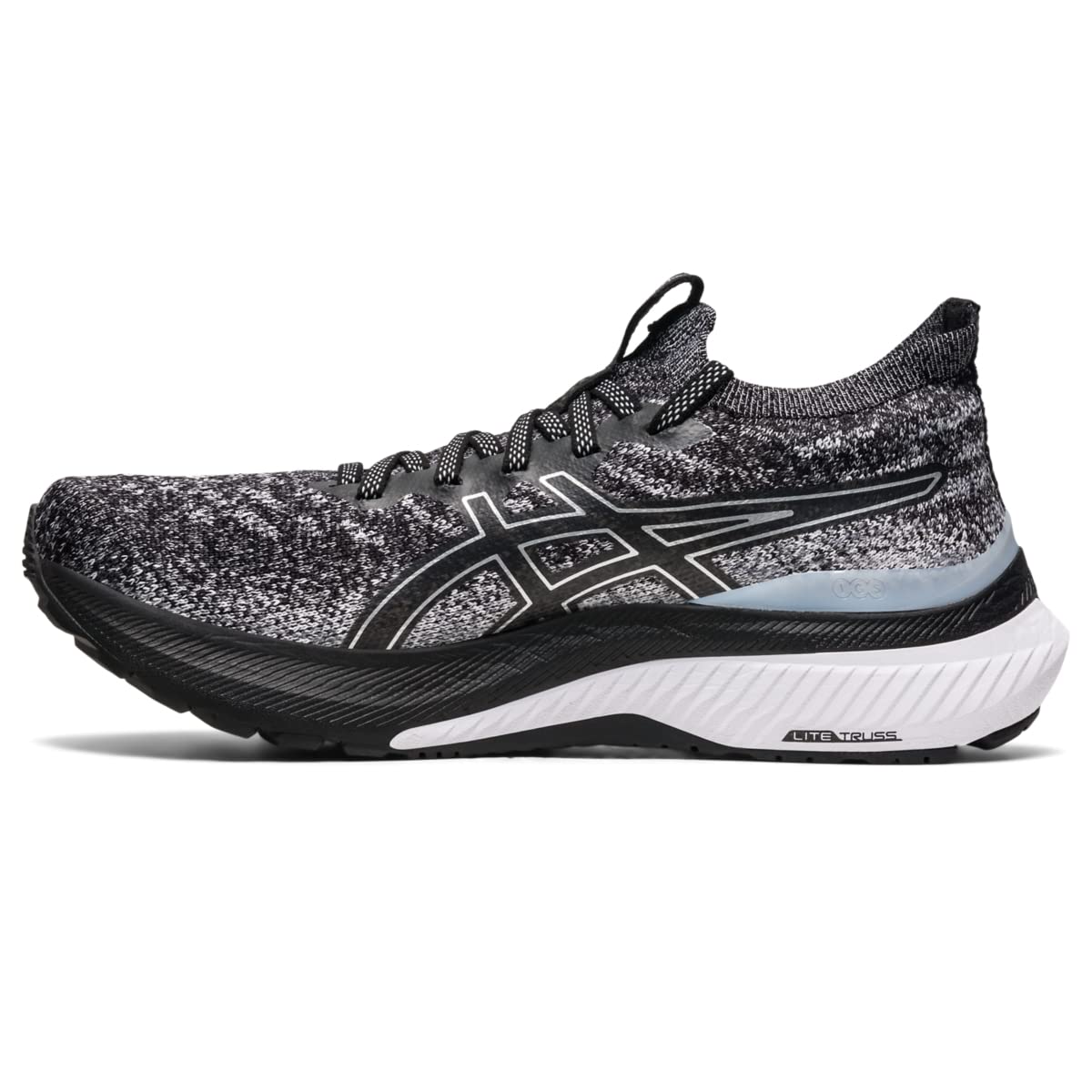 ASICS Women's Gel-Kayano 29 Mesh Knit Running Shoes, 9, White/Black