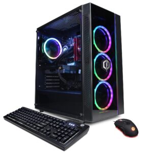 cyberpowerpc gamer supreme liquid cool gaming pc, amd ryzen 7 5800x 3.8ghz, geforce rtx 3060 12gb, 16gb ddr4, 1tb nvme ssd, wifi ready & win 11 home (slc8260a8)