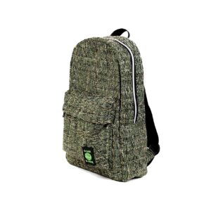 DIME BAGS Study Buddy | Hemp Backpack | 15-inch Padded Laptop Compartment (Timber)