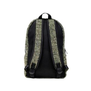 DIME BAGS Study Buddy | Hemp Backpack | 15-inch Padded Laptop Compartment (Timber)