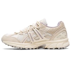 asics women's gel-sonoma 15-50 sportstyle shoes, 8.5, cream/cream