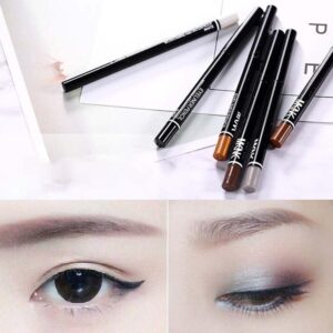 Soft Matte Eyeliner Gel Pen Colorful Eyeliners Gel Pencil Highly Pigmented Smudge-Proof Waterproof Long-Lasting Eye Liner Professional Eyes Makeup