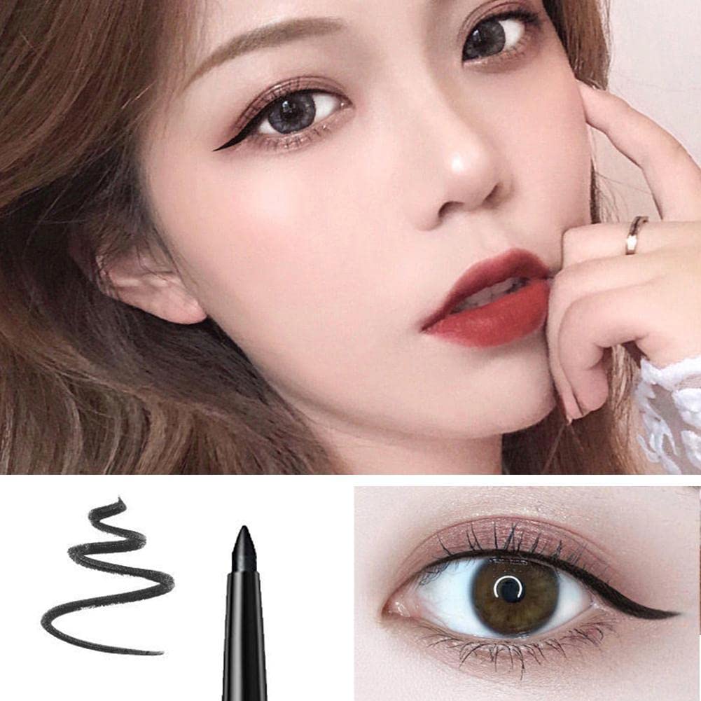 Soft Matte Eyeliner Gel Pen Colorful Eyeliners Gel Pencil Highly Pigmented Smudge-Proof Waterproof Long-Lasting Eye Liner Professional Eyes Makeup