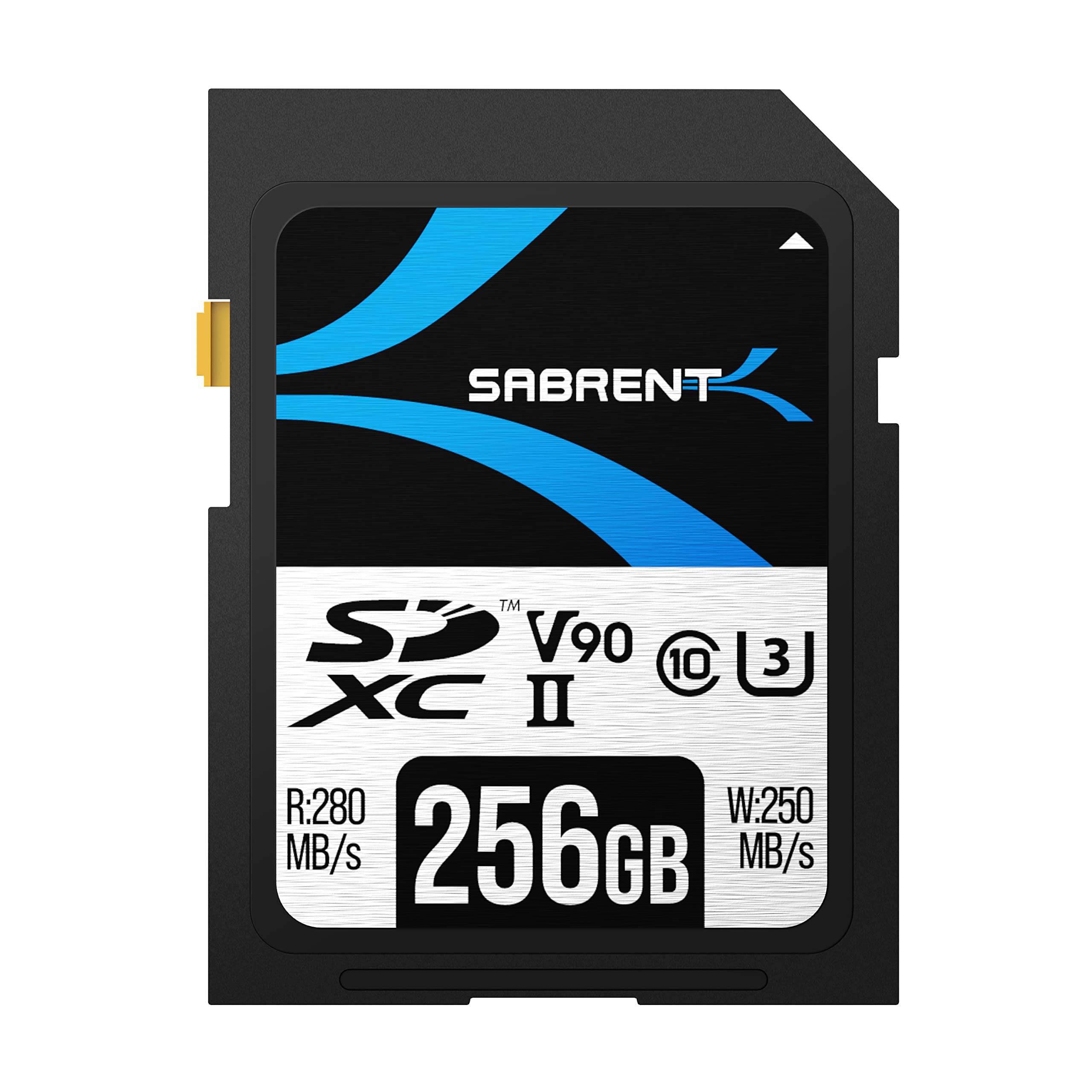 SABRENT Rocket v90 256GB SD UHS-II Memory Card R280MB/s W250MB/s (SD-TL90-256GB)