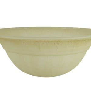 Aspen Creative Amber 23095-01A Transitional Style Replacement Torchiere Glass Shade, 6" Height x 15-3/4" Diameter