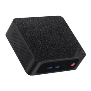 beelink ser5 mini pc with amd ryzen 7 5800h(up to 4.4ghz) 32gb ddr4 500gb nvme ssd, 4k hd triple display hdmi/type-c, wifi 6