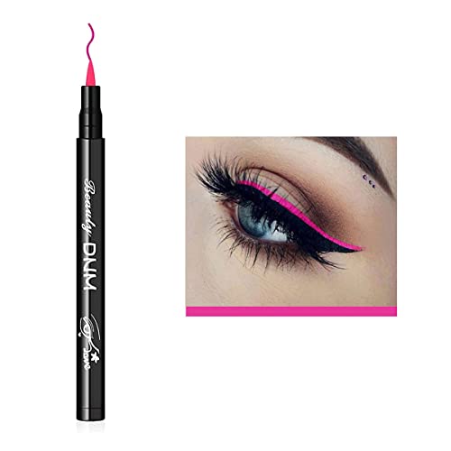 MAFK Liquid Eyeliner, Matte Pink, Waterproof, Smudge-Proof, Easy to Use and Remove