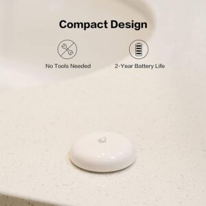 Aqara Water Leak Sensor Kit - 3 Pack, Requires AQARA HUB, Wireless Water Leak Detector, Wireless Mini Flood Detector for Alarm System and Smart Home Automation, for Kitchen Bathroom, Works with IFTTT