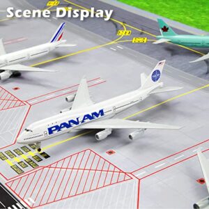 Lose Fun Park 1/300 Diecast Airplanes Model American PanAm Boeing 747 Model Airplane for Collections & Gifts