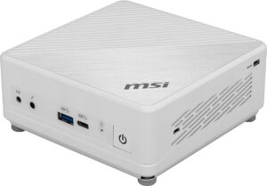 msi cubi 5 mini pc: intel core i5-10210u, 8gb ddr4 (1x8gb) 2666mhz, 256gb ssd, wifi 6, bluetooth 5.2, usb type-c, dual display, energy efficient, white, windows 11 home: 10m-648us