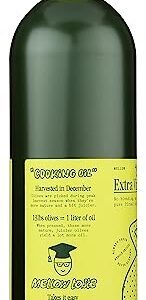 Graza "Sizzle" Extra Virgin Olive Oil. Peak Harvest Cooking Oil. Single Farm Spanish EVOO. 25.3 FZ (750 ML) Squeeze Bottle