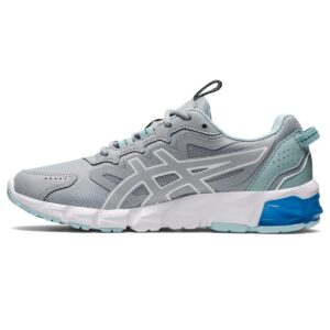 asics women's gel-quantum 90 3 sportstyle shoes, 11, piedmont grey/white