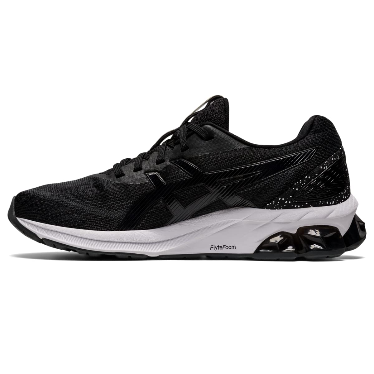 ASICS Women's Gel-Quantum 180 VII Sportstyle Shoes, 8, Black/White