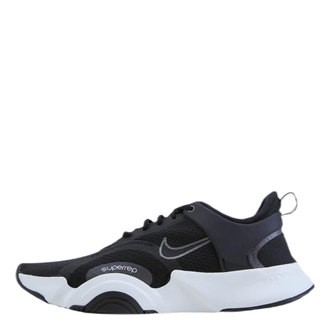 Nike Womens Superrep GO 2 Running Trainers CZ0612 Sneakers Shoes (UK 4 US 6.5 EU 37.5, Black Metallic Dark Grey White 010)