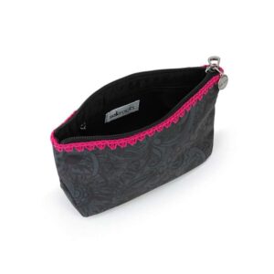 Sakroots Womens Eco-twill Essential Medium Pouch in Eco Twill, Black Spirit Desert, One Size US